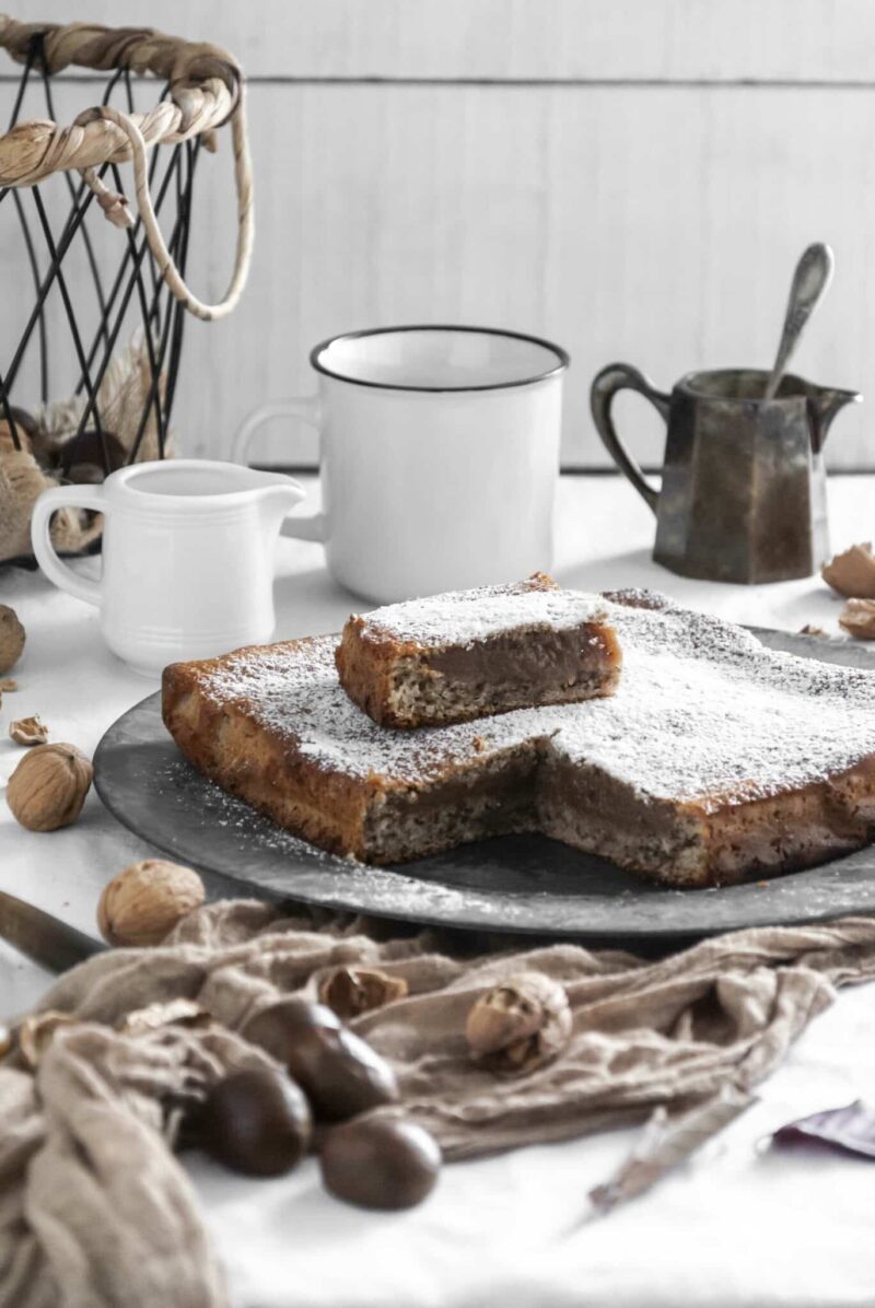 Gâteau fourré à la crème de marron - Quatre fois par jour