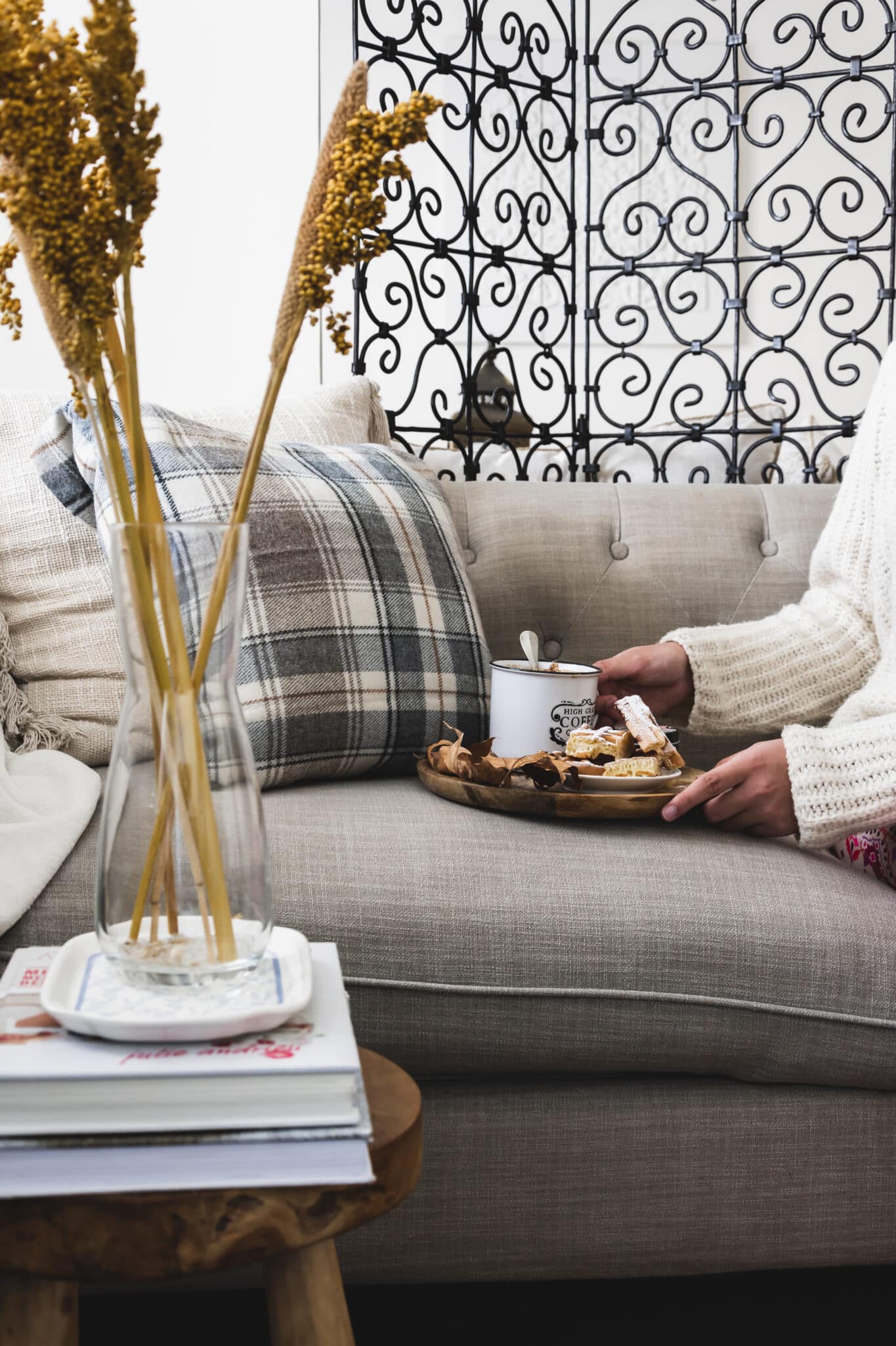 Créer un espace cocooning à la maison pour l'automne - Quatre fois par jour